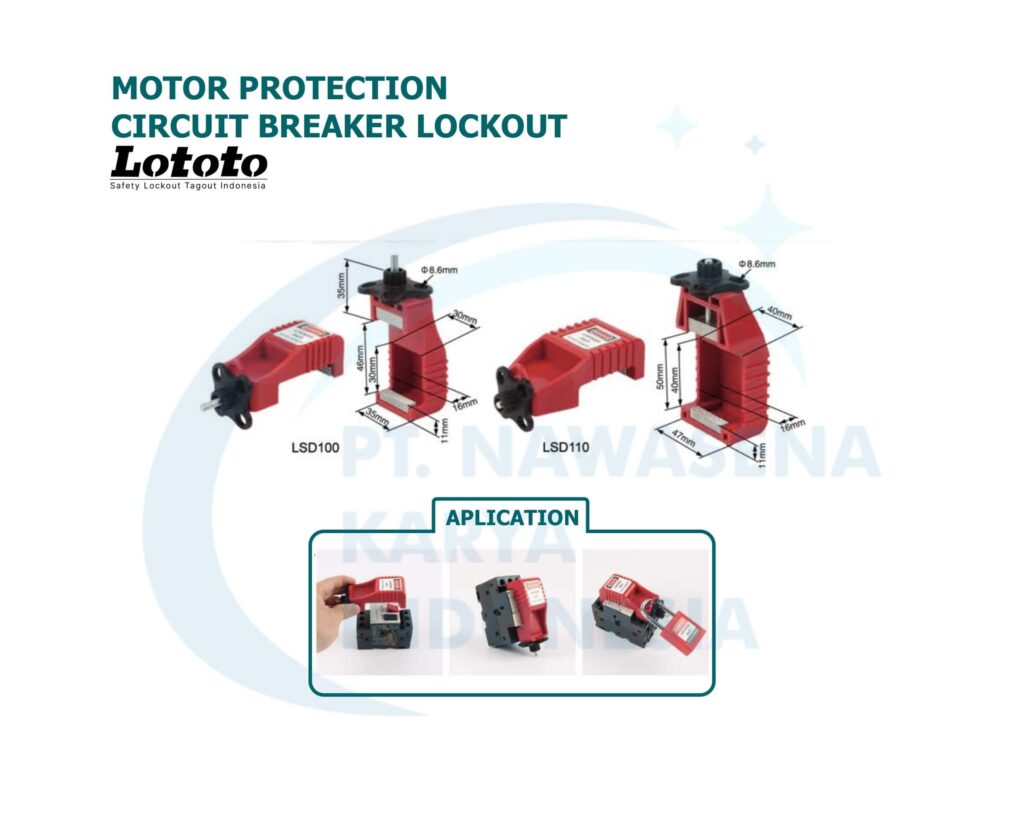 Motor Protection Circuit Breaker Lockout - Lototo LSD100, LSD110 ...