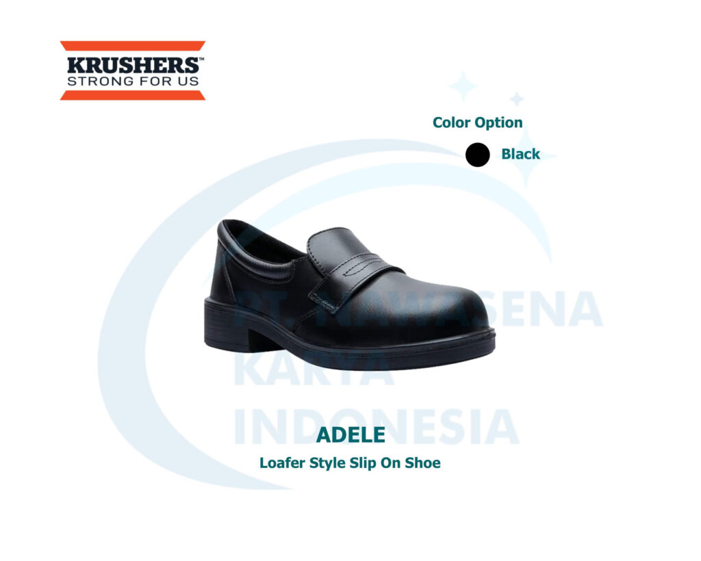 Safety Shoes Loafer Style Slip On Shoe - KRUSHERS Adele | Nawasena ...