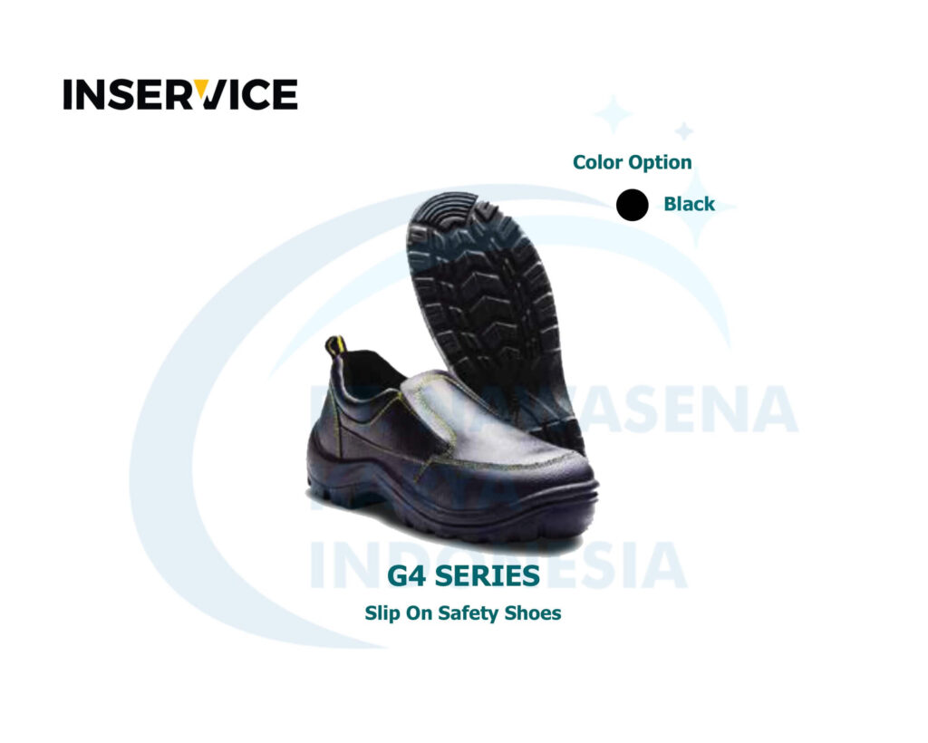 Safety Shoes Slip On Shoe - INSERVICE G4 Series | Nawasena Karya ...